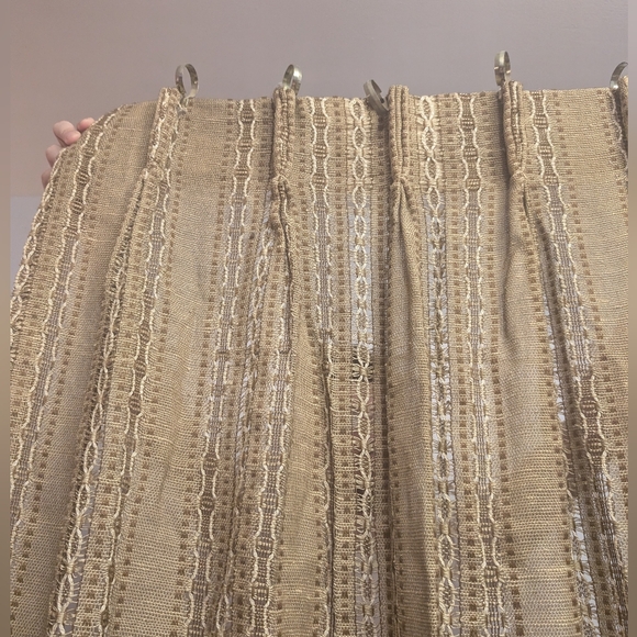 Vintage | Accents | Vintage Mid Century Open Weave Curtains | Poshmark